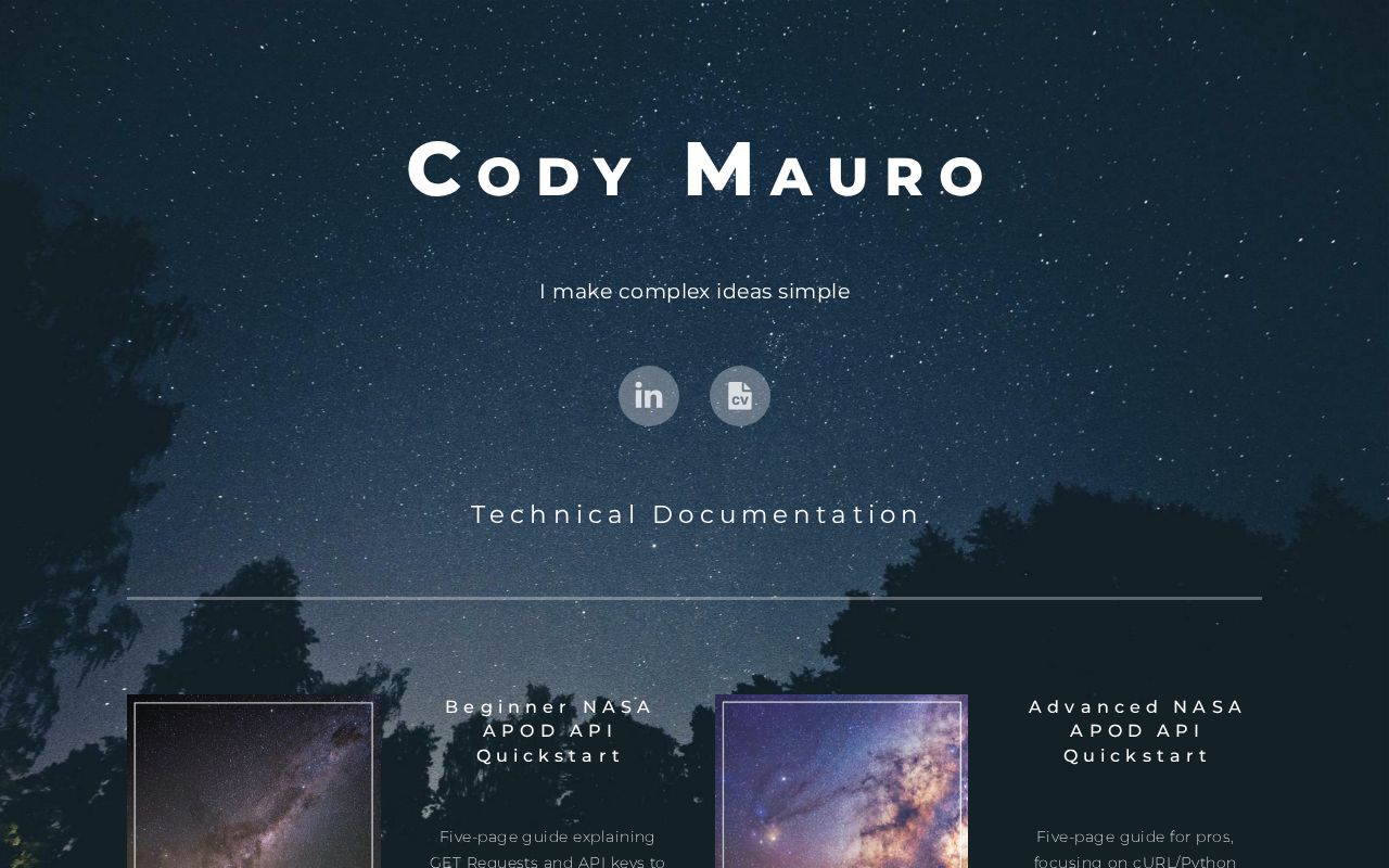 Codys Writing Portfolio